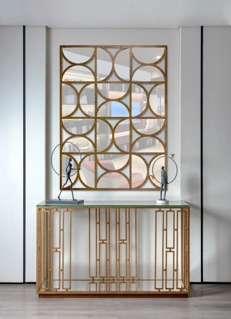 Inspiration Furniture & More | Modern Mirrors | Inter Circles Gold